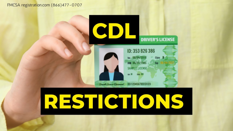 CDL Restriction Codes: What They Mean and Why They Matter
